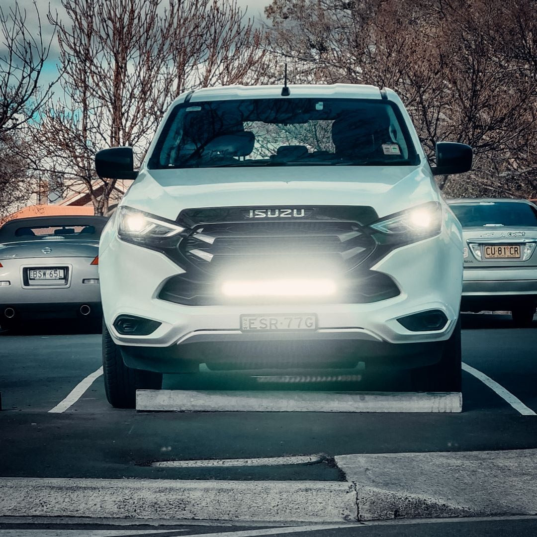 Isuzu MU-X Behind-Grille Light Bar – TrailBait