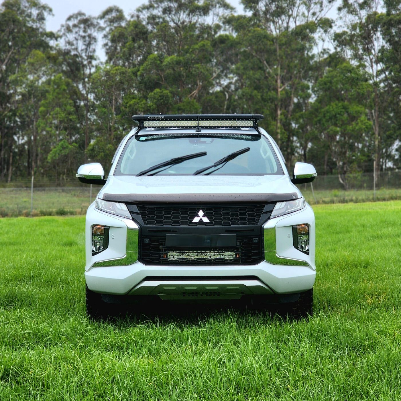 MR Triton Behind-Grille Light Bar – TrailBait Offroad